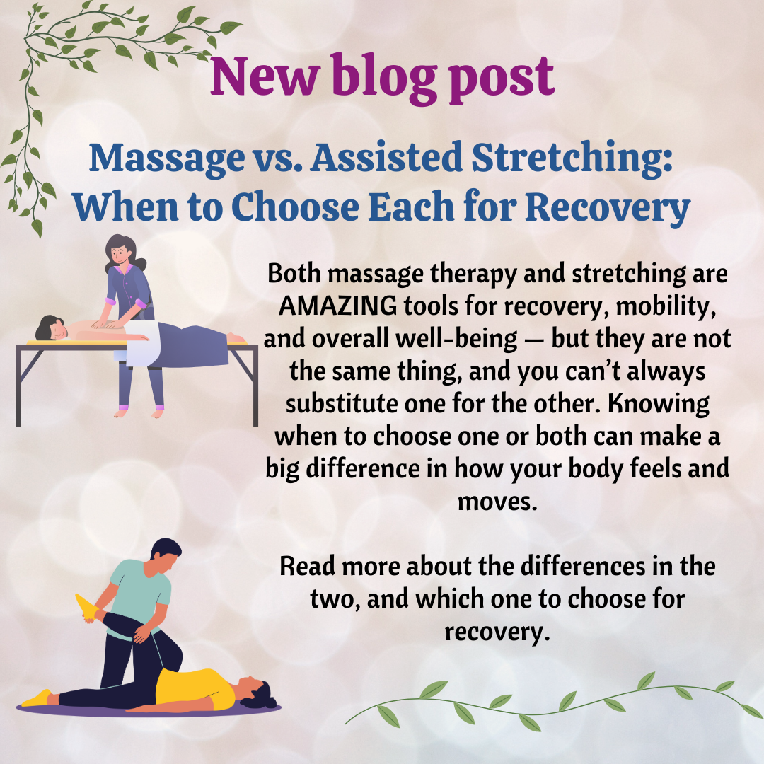 Massage vs. Assisted Stretching: When to Choose Each for Recovery ...